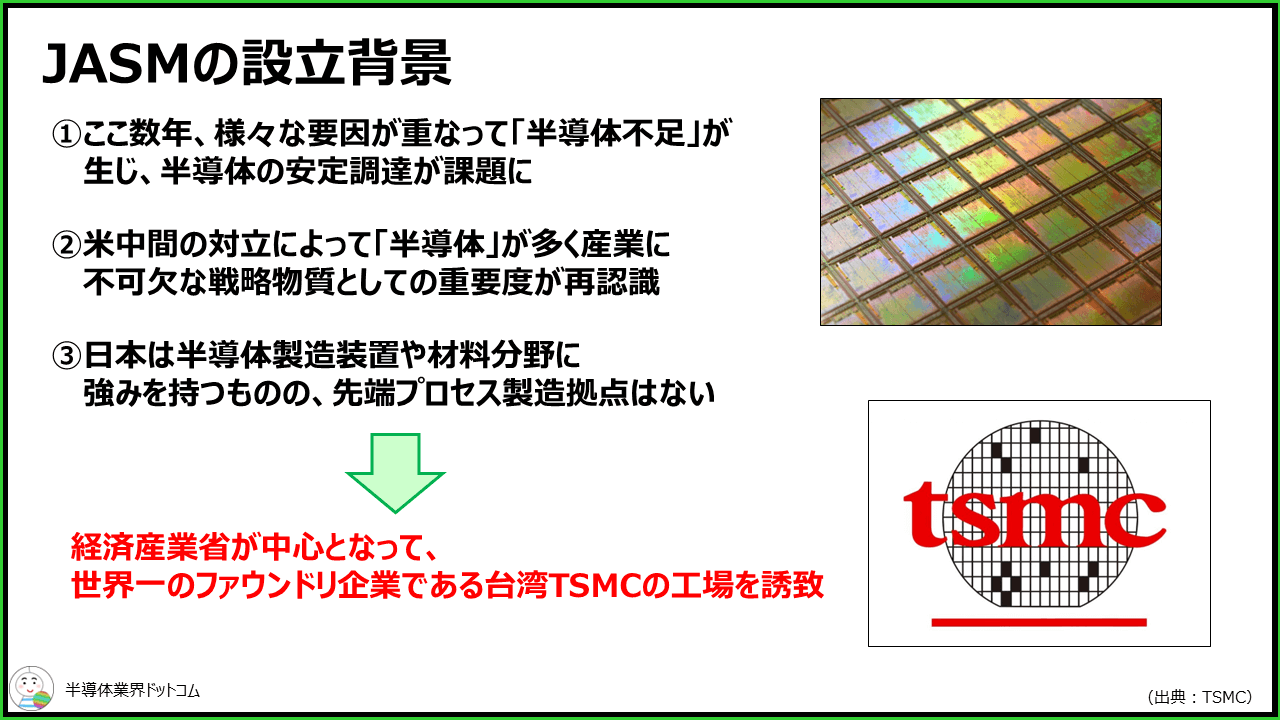【半導体関連企業研究】TSMC熊本工場の運営会社であるJASMを徹底解説