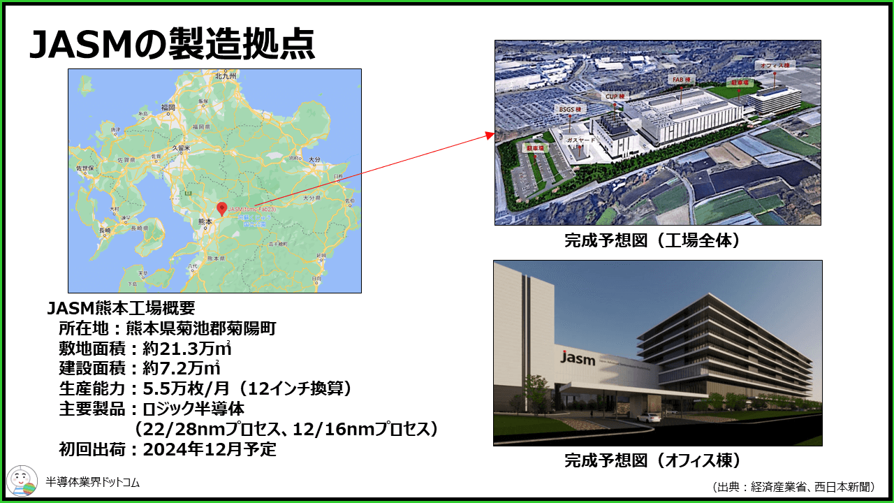 【半導体関連企業研究】TSMC熊本工場の運営会社であるJASMを徹底解説