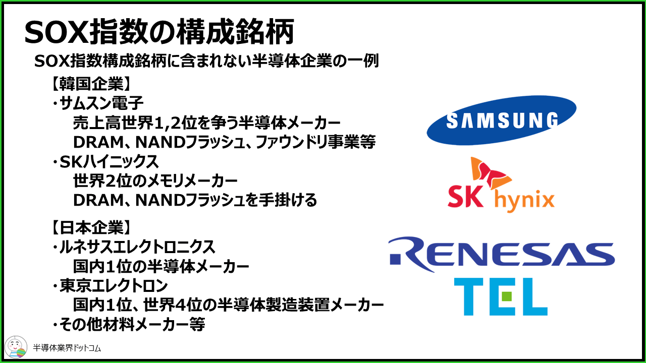 【SOX指数とは】半導体関連企業投資に必須の知識